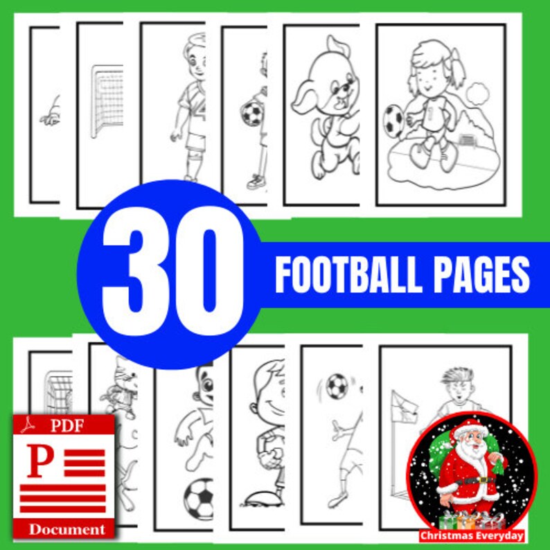 World Cup Coloring Pages Soccer Coloring Pages Footie - Etsy UK