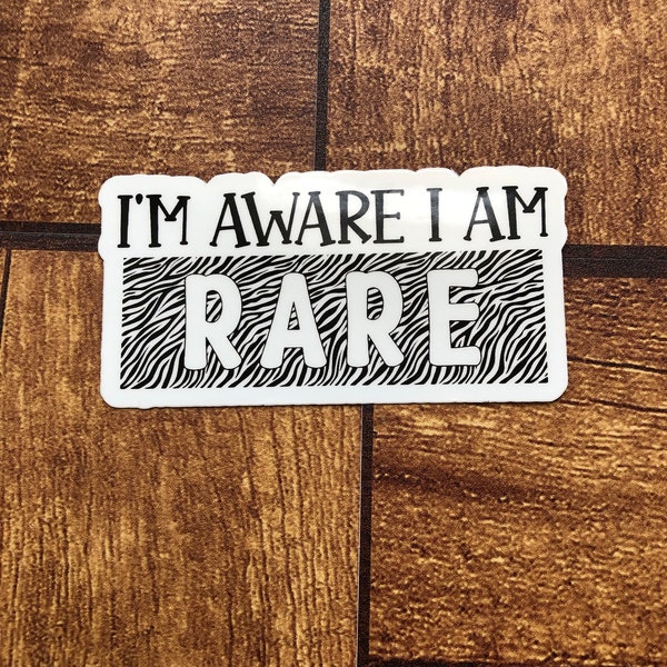 I Am Rare Sticker - Etsy