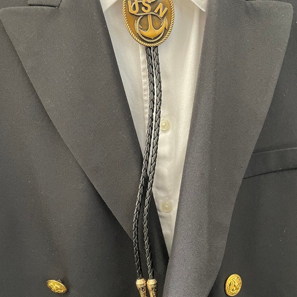 Military Bolo Tie - Etsy