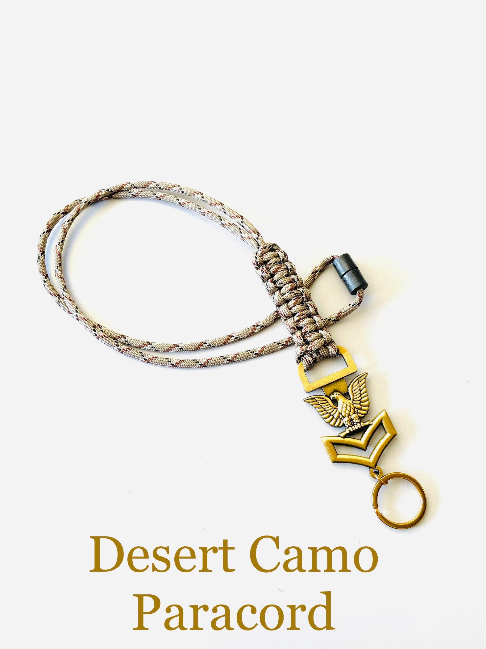 USN E4/E5/E6 Antique Gold Crow With Desert Camo Paracord Neck - Etsy