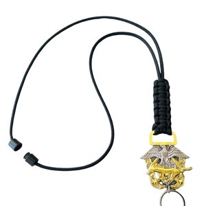 US Navy Mustang Paracord Neck Lanyard. - Etsy