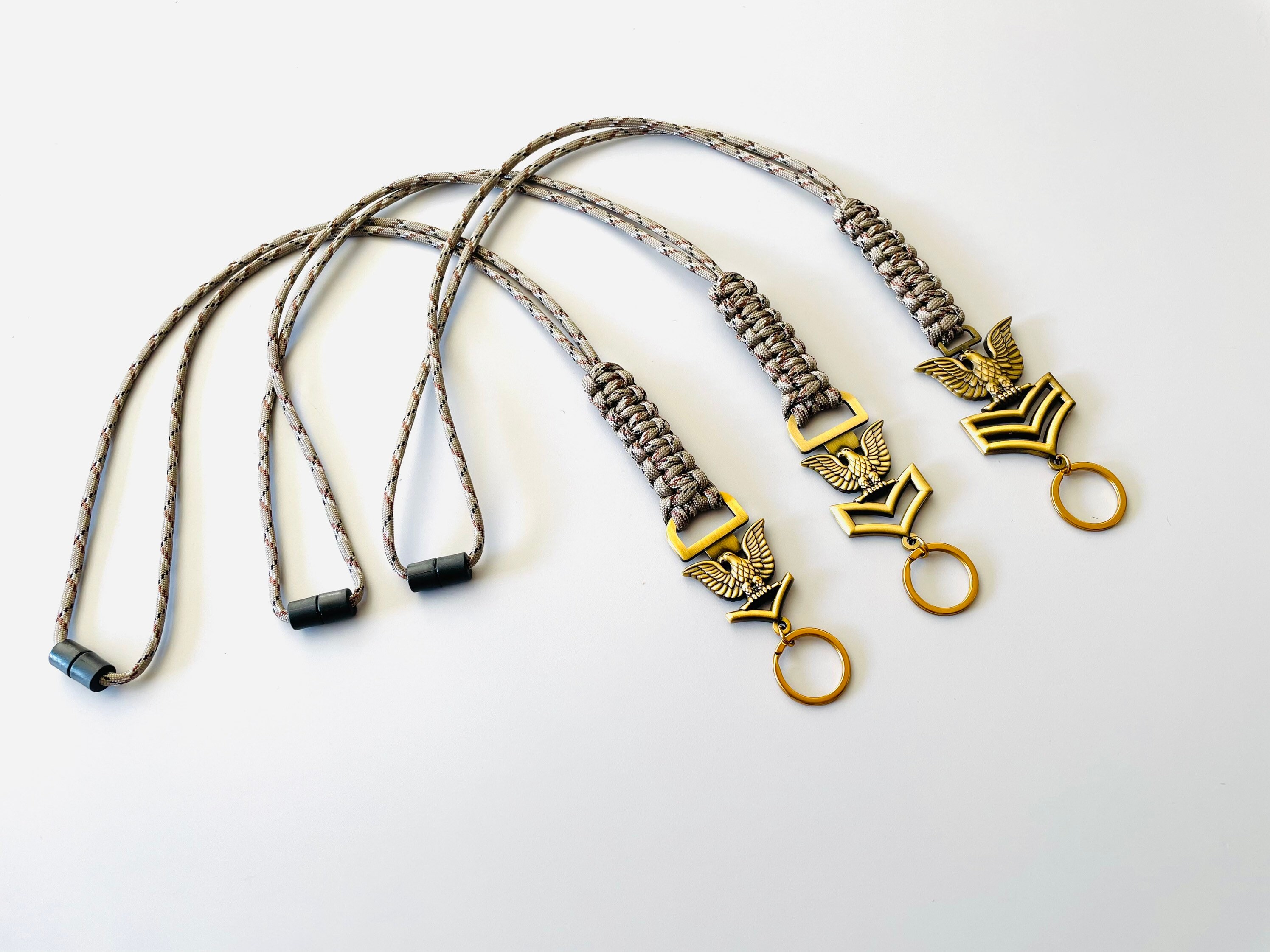 USN E4/E5/E6 Antique Gold Crow With Desert Camo Paracord Neck - Etsy