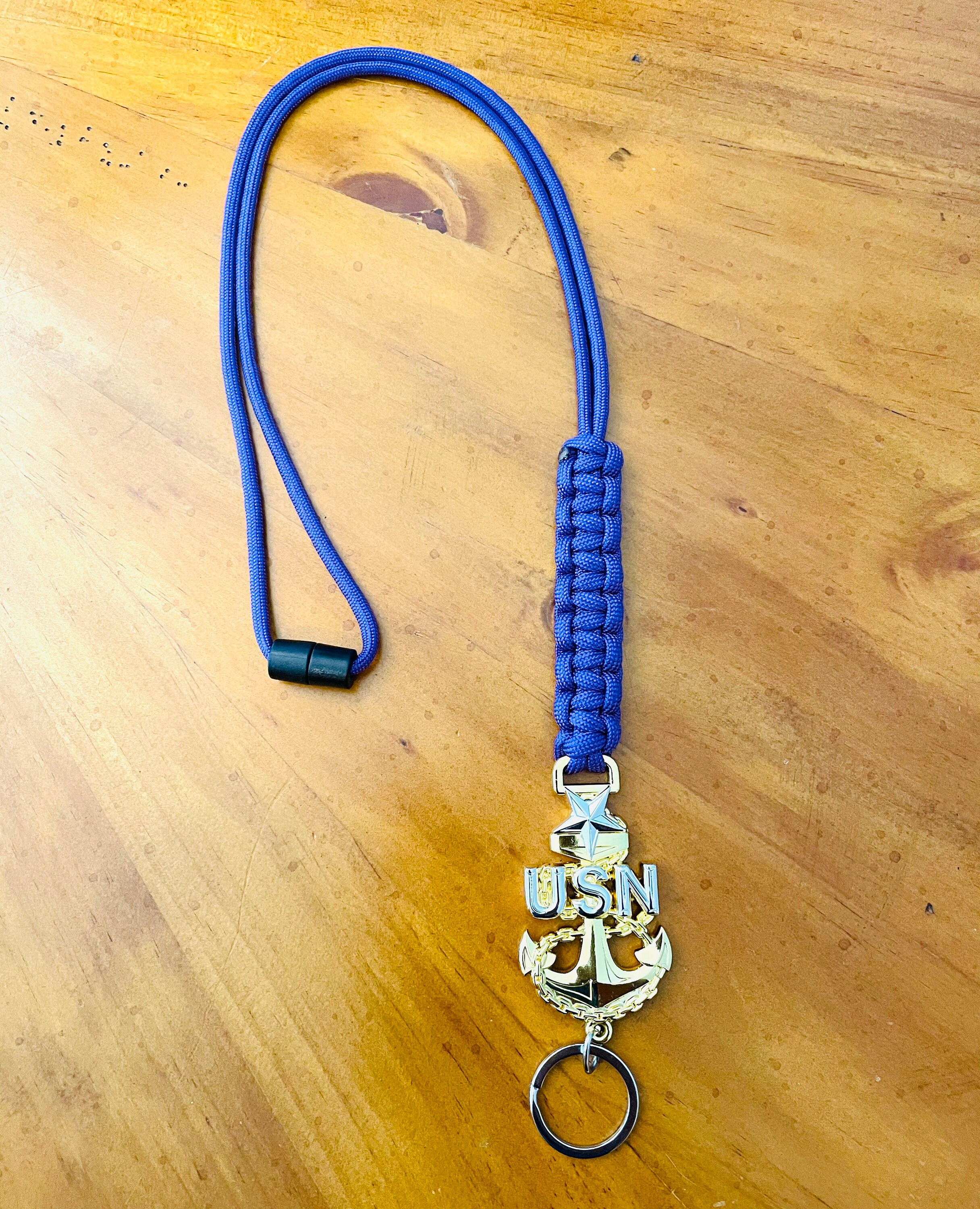 USN SCPO/E8 Lanyard | Etsy