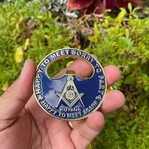 2.5 Pinoy Mason Challenge Coin/bottle Opener - Etsy