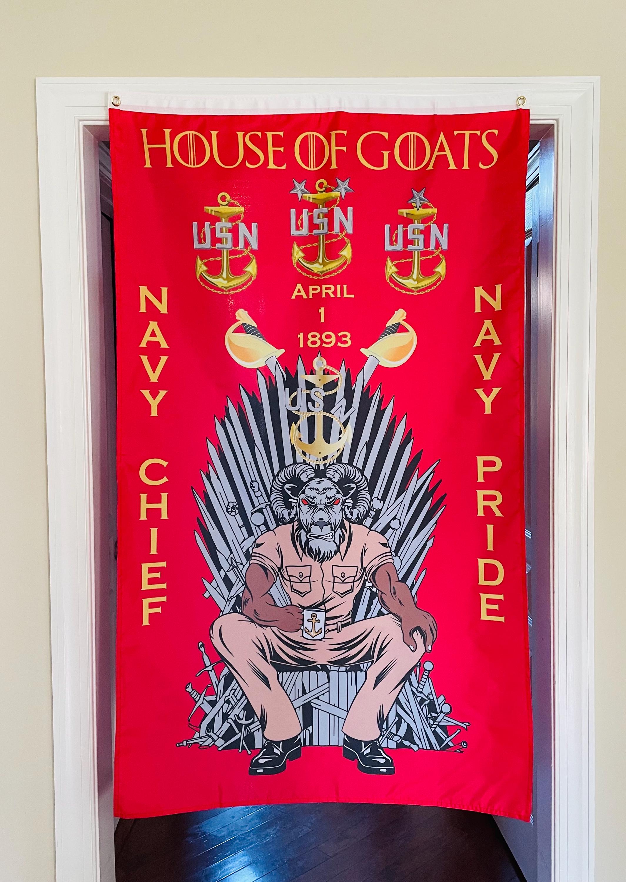 House of Goats CPO 5X3 Vertical Flag - Etsy