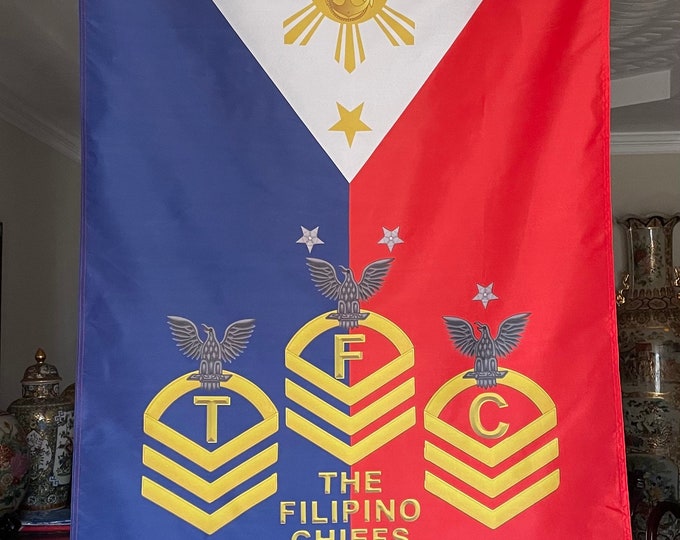 TFC the Filipino Chief Vertical Flag - Etsy