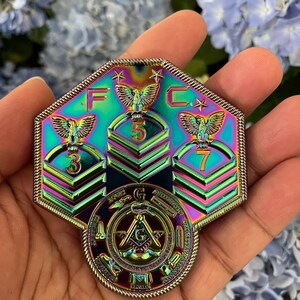 Masonic 357 Challenge Coin - Etsy