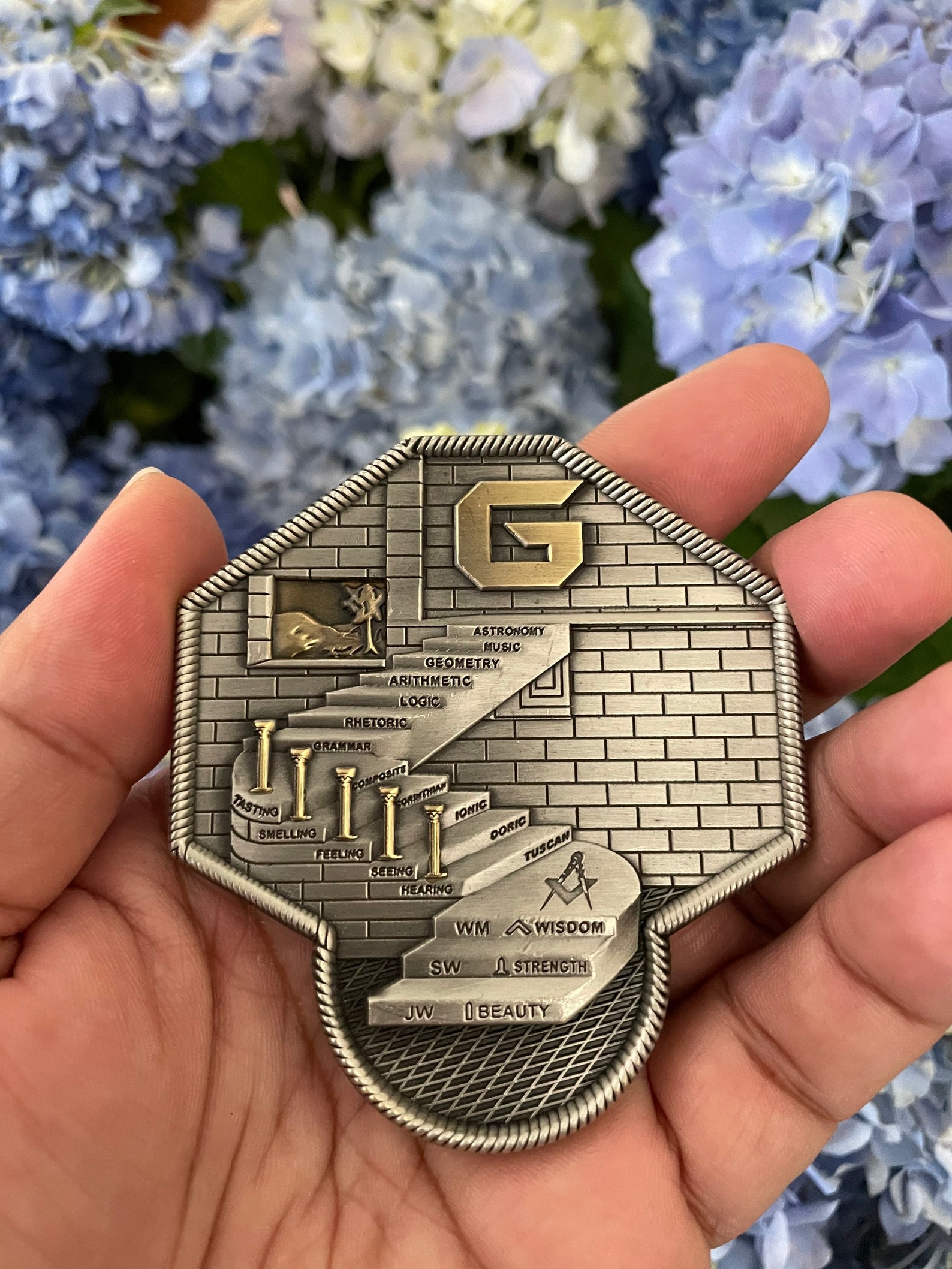 Masonic 357 Challenge Coin | Etsy