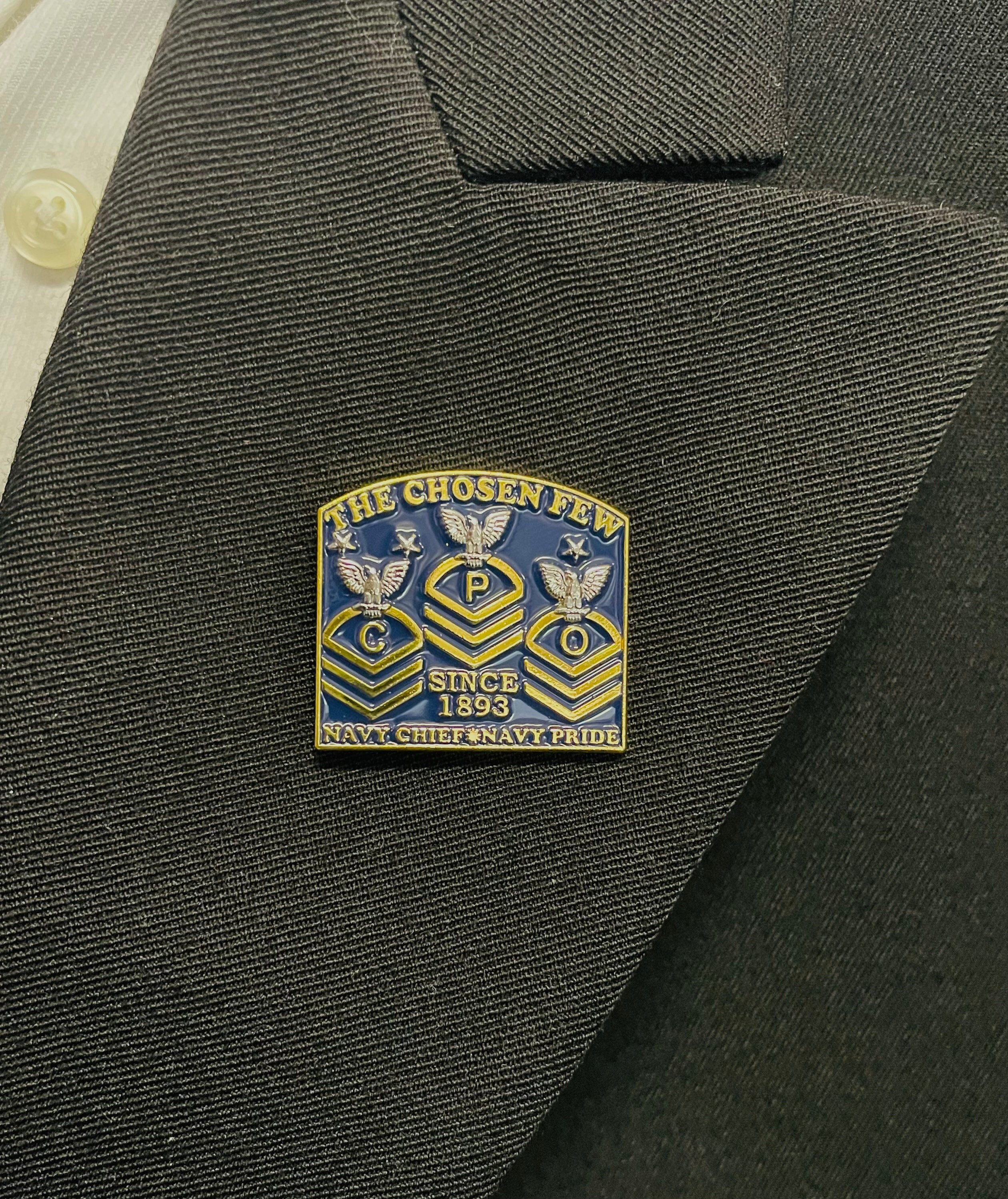 USN CPO Lapel Pin - Etsy
