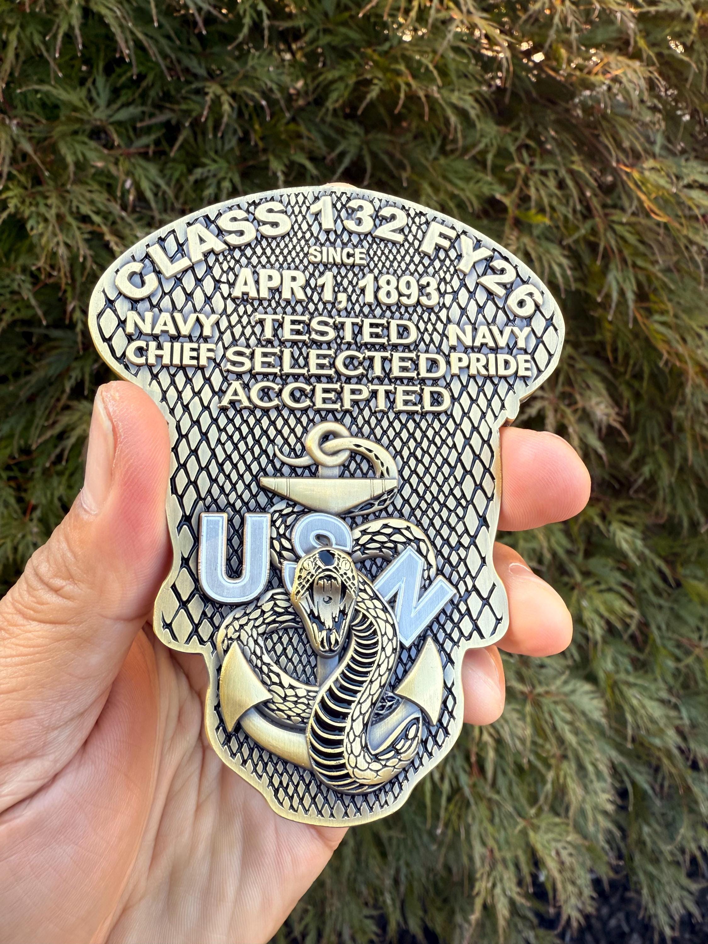 4” CPO Class 132 FY26 Sugar Skull Challenge Coin. - Etsy