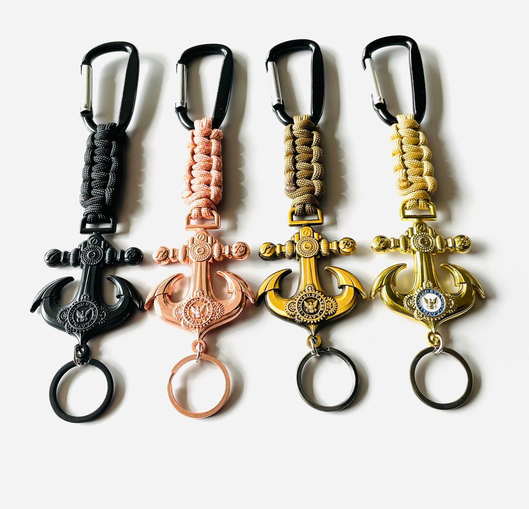 USN Keychain for All Hands - Etsy