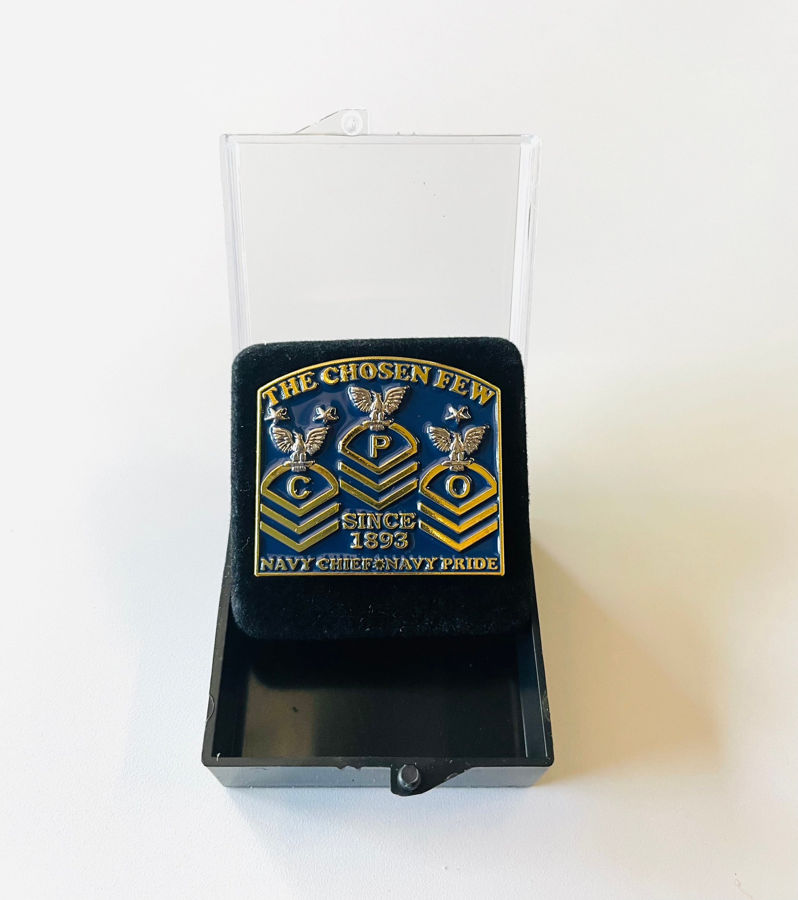 USN CPO Lapel Pin - Etsy