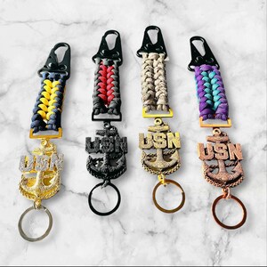 USN Chief Petty Officer Tribal Anchor Sanctified Weave Paracord ...