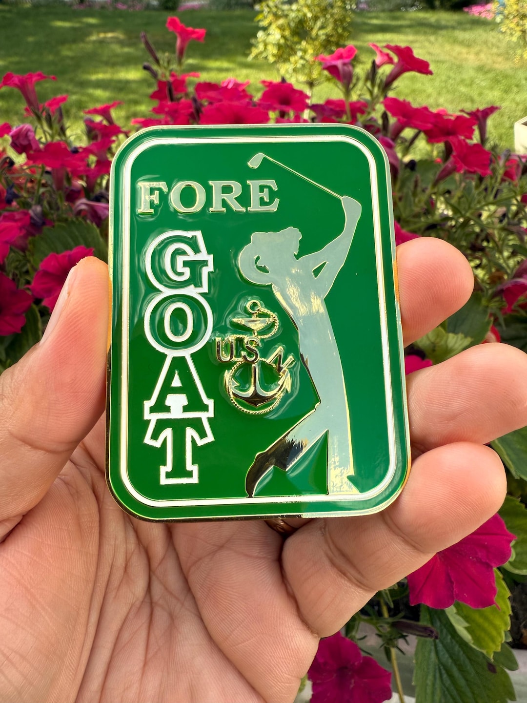 FORE Golf Chief, Senior Chief and Master Chief Challenge Coin With 2 ...
