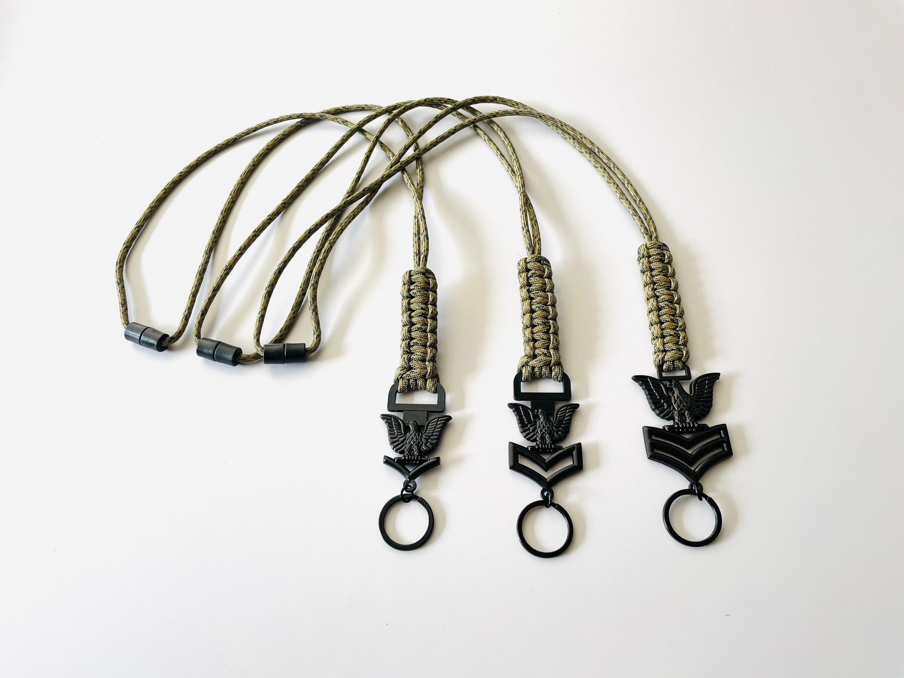 USN E4/E5/E6 Black Crow With Digital Multi Camo Paracord Neck - Etsy