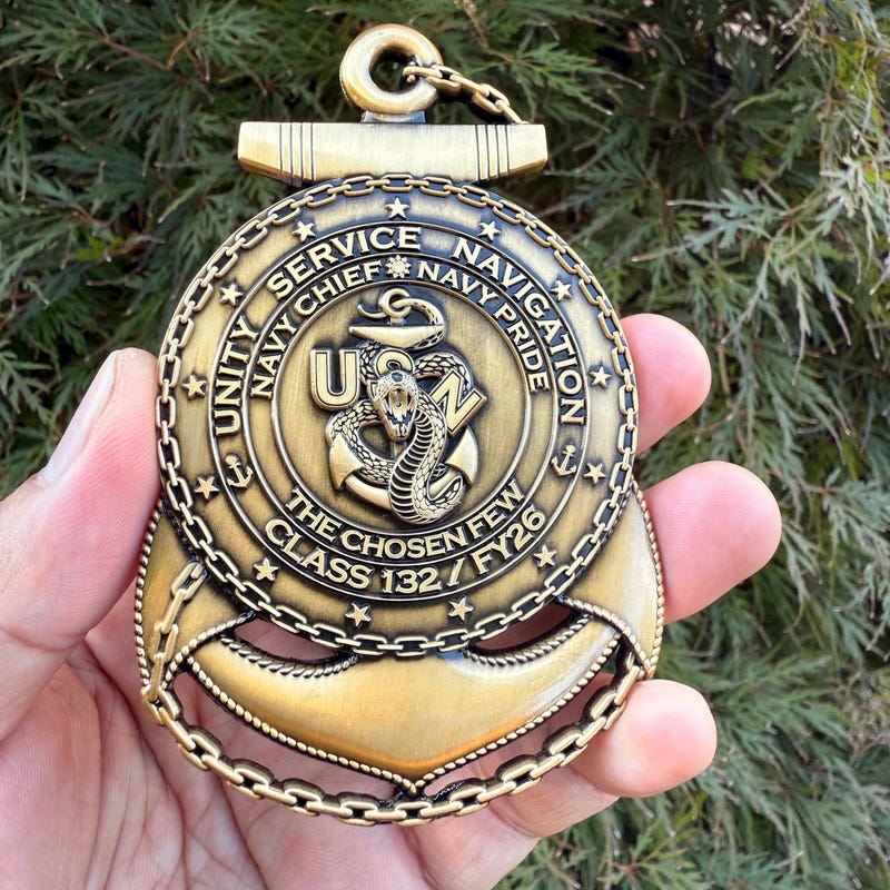 Navy Chief - Etsy