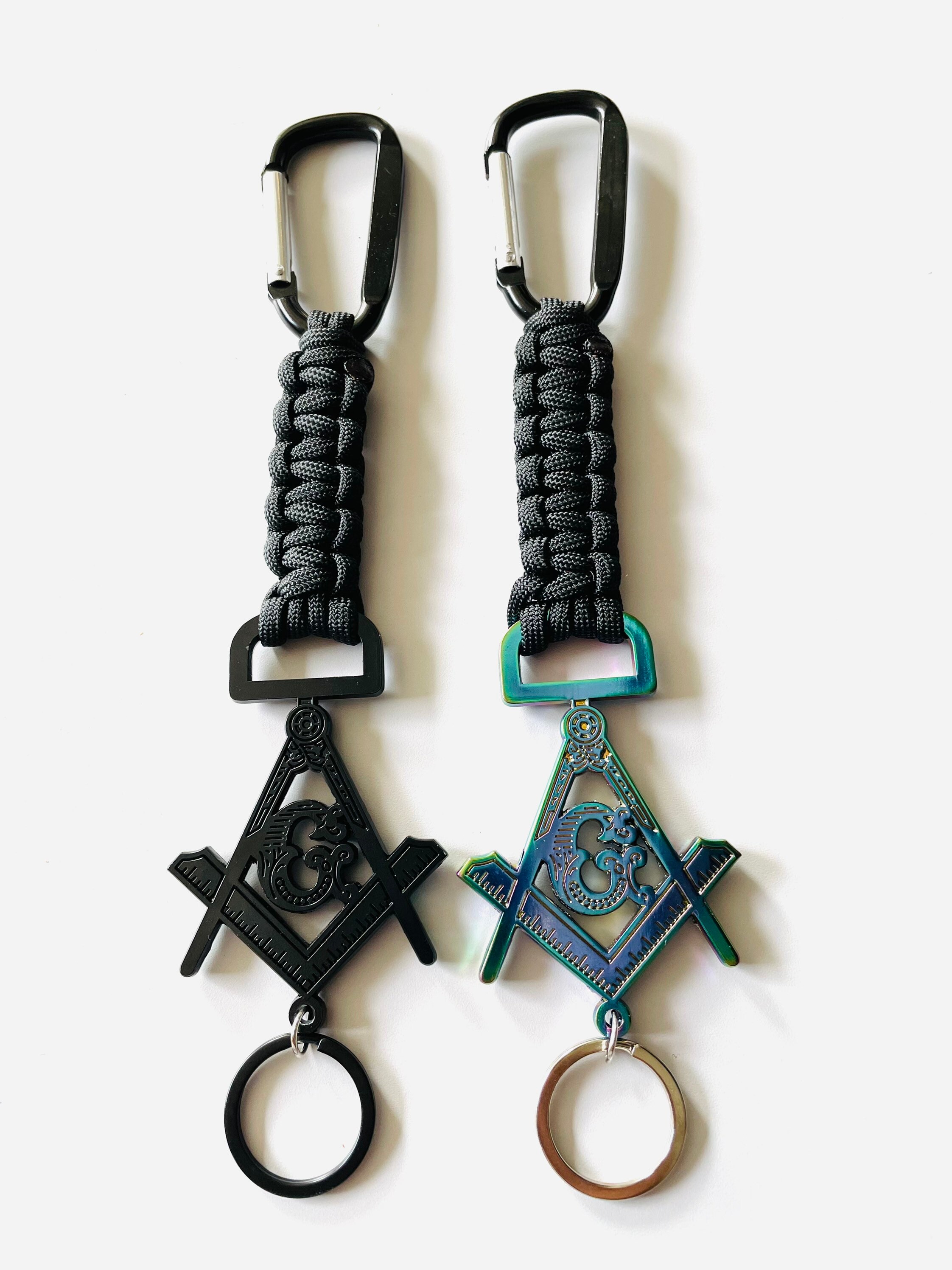 Masonic Paracord Keychains - Etsy Israel