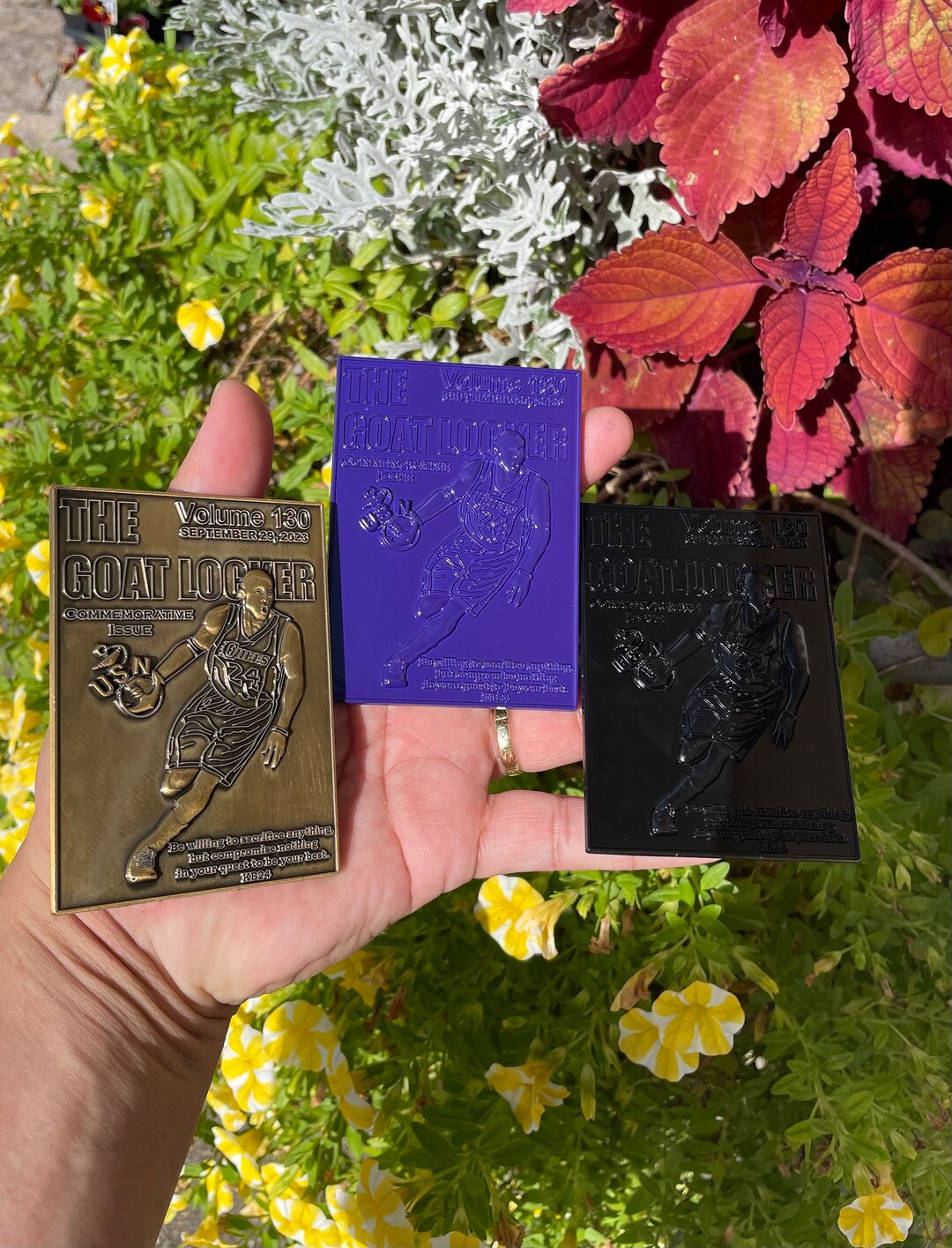 USN Chief Petty Officer Class 130 FY-24 Kobe Challenge Coin Dye Colors ...