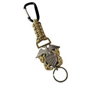 US Navy Officer Paracord Keychain - Etsy