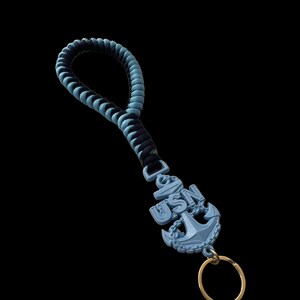 USN CPO Colored Anchors Keychains/keyfob - Etsy