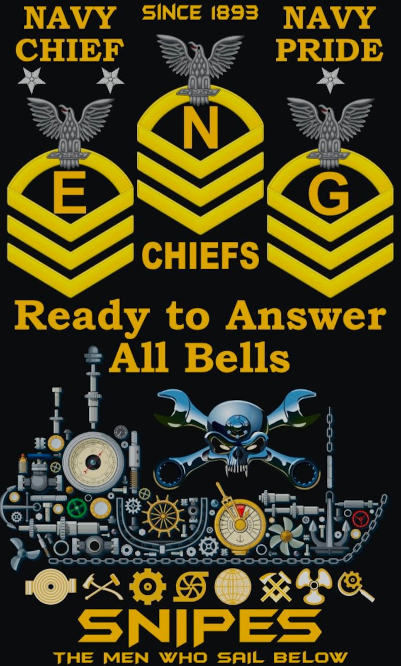 US Navy Snipes CPO Vertical Flag - Etsy