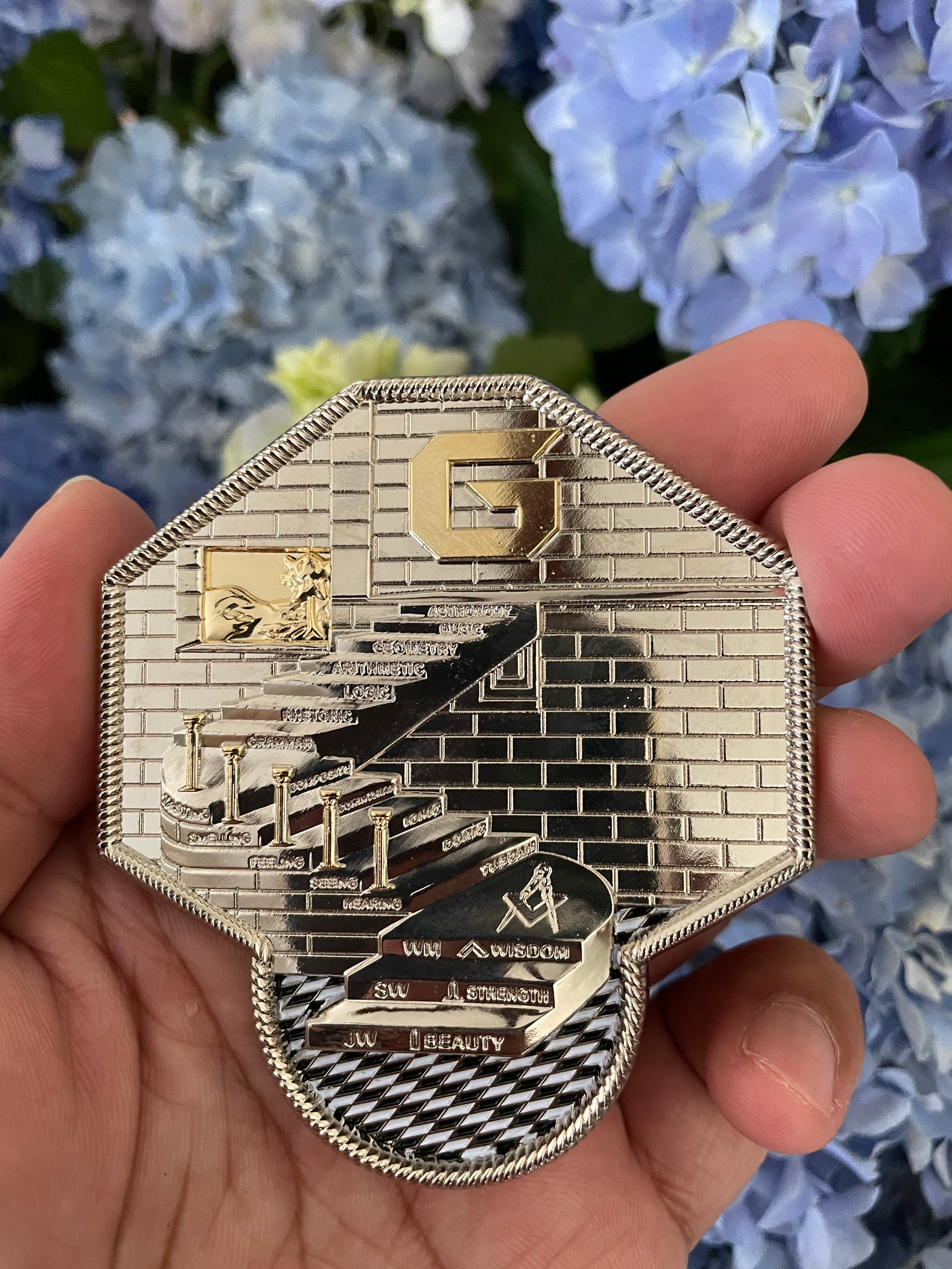 Masonic 357 Challenge Coin - Etsy