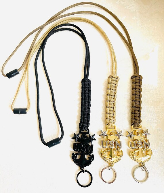 USN MCPO/E9 Lanyard | Etsy