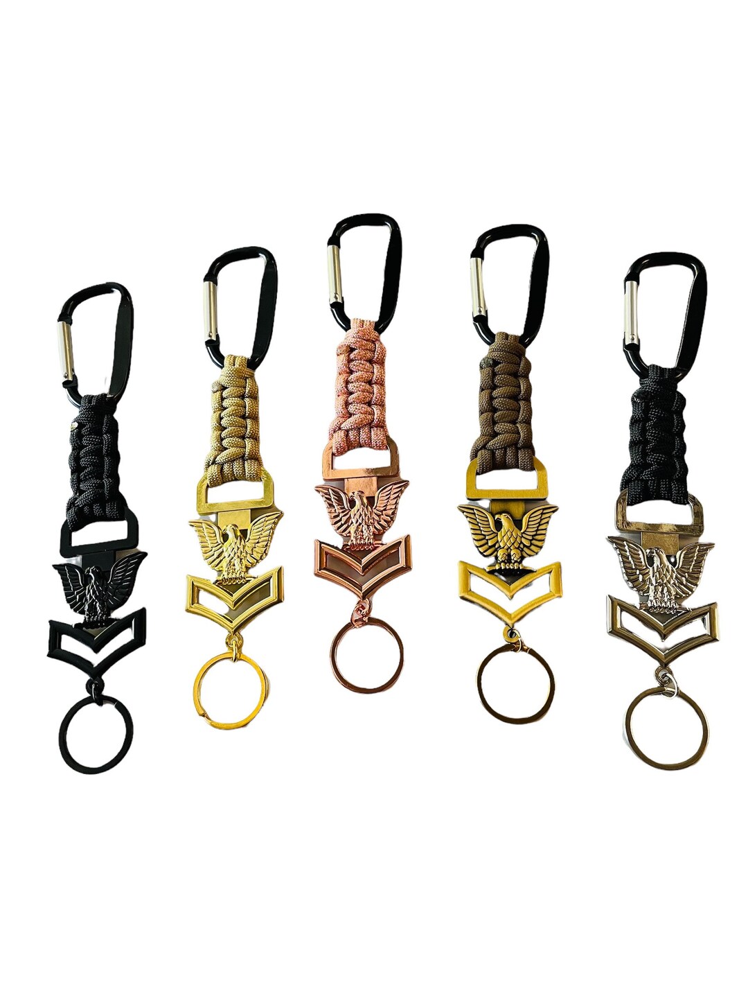 USN Second Class Petty Officer Paracord Keychain - Etsy
