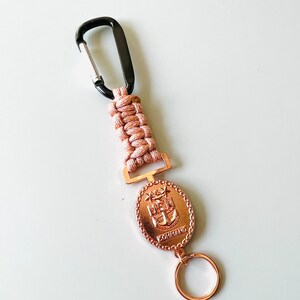 USN Command Master Chief Cookie Paracord Keychain - Etsy