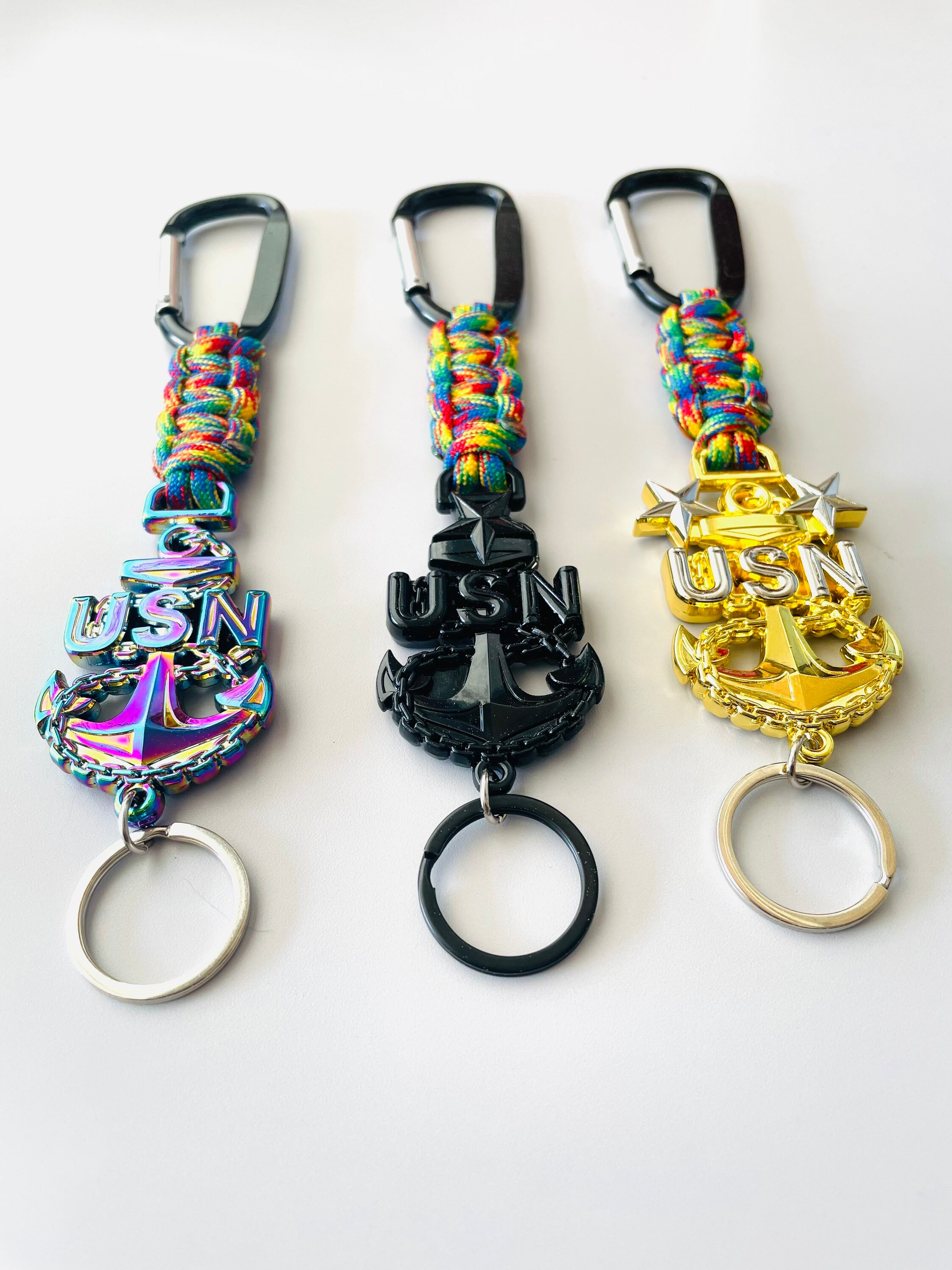 USN E7/E8/E9 AUTISM AWARENESS Paracord Lanyard or Keychain - Etsy