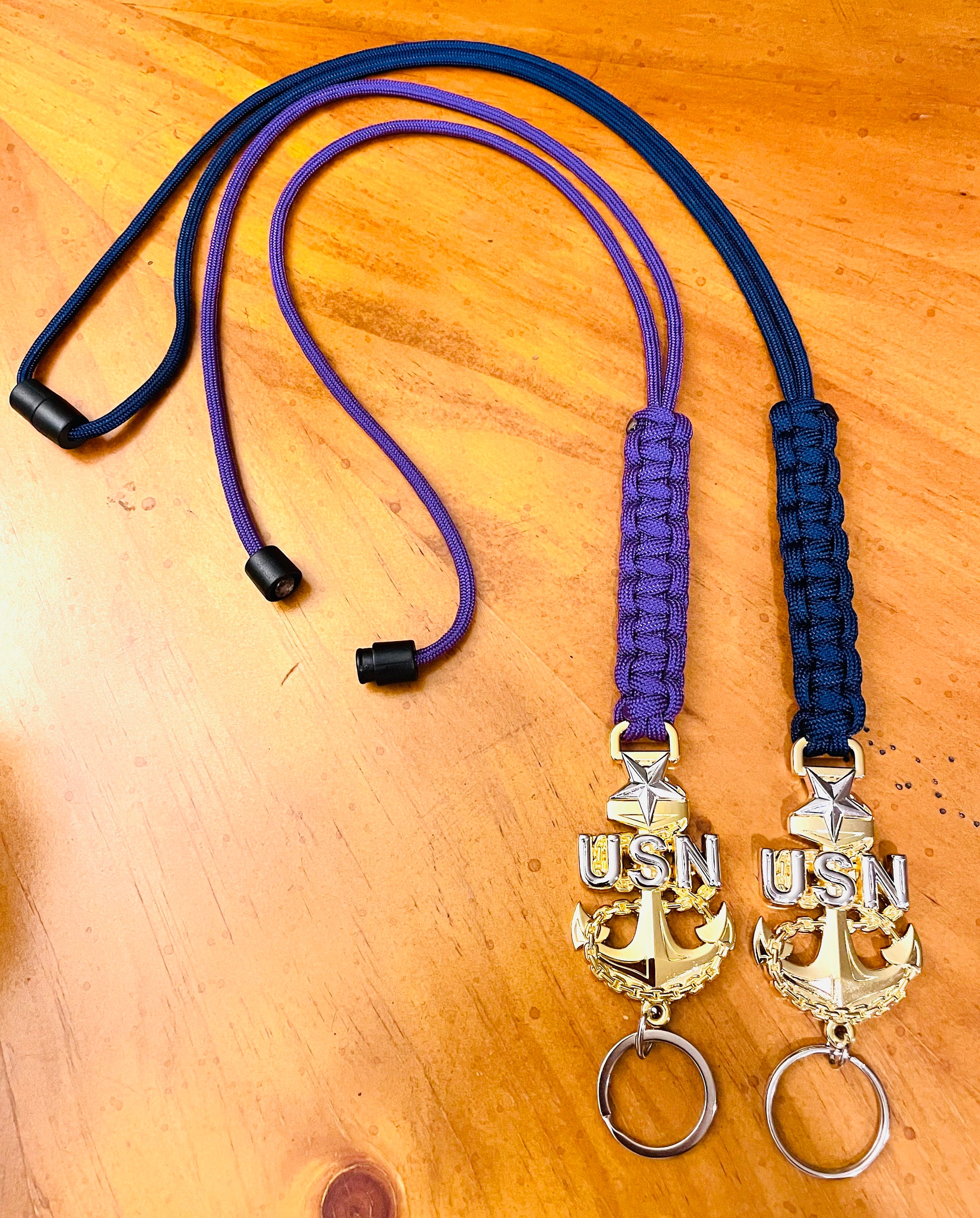 USN SCPO/E8 Lanyard | Etsy