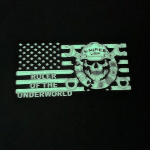 US Navy Snipes Glow in the Dark 4” X 2” PVC Patch - Etsy