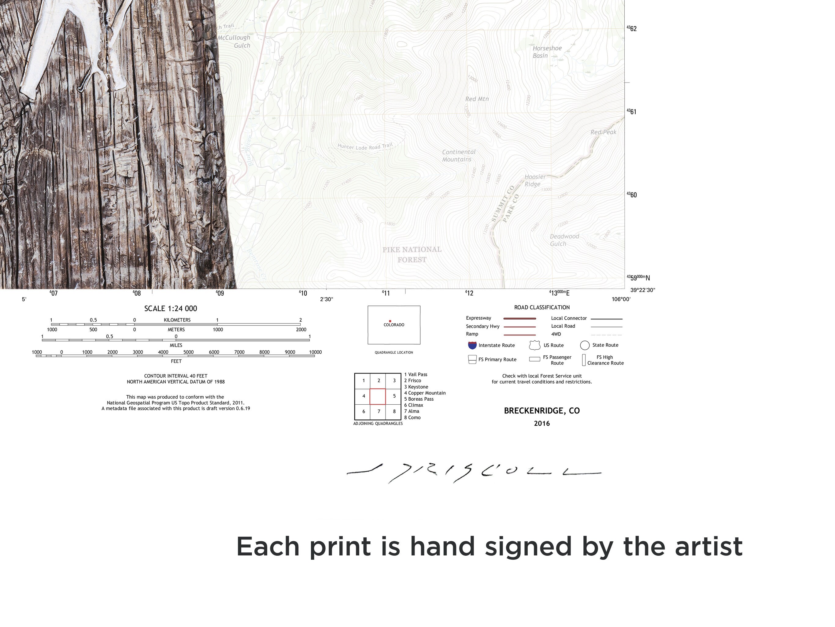 Hiking Post Location Map Custom Map Print - Custom Background ...