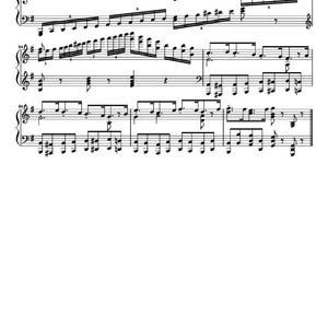 The Nutcracker March Sheet Music Complete Full Piano Arrangement by ...