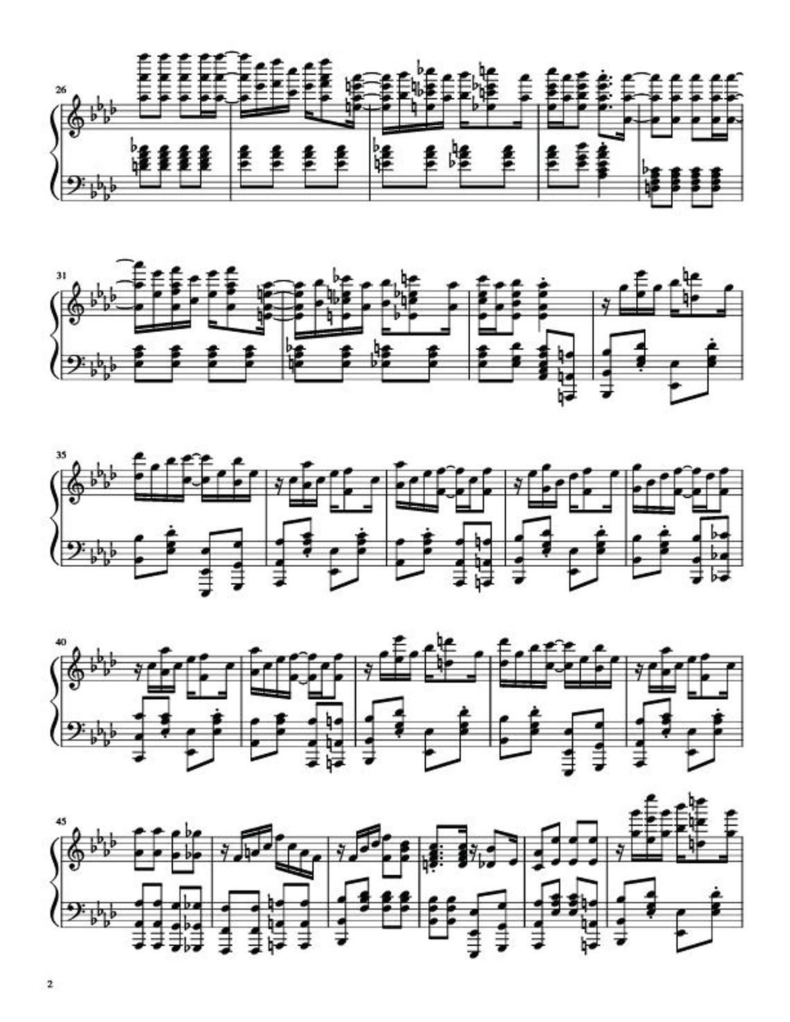 Maple Leaf Rag Sheet Music Full Piano Arrangement by Scott Joplin PDF ...