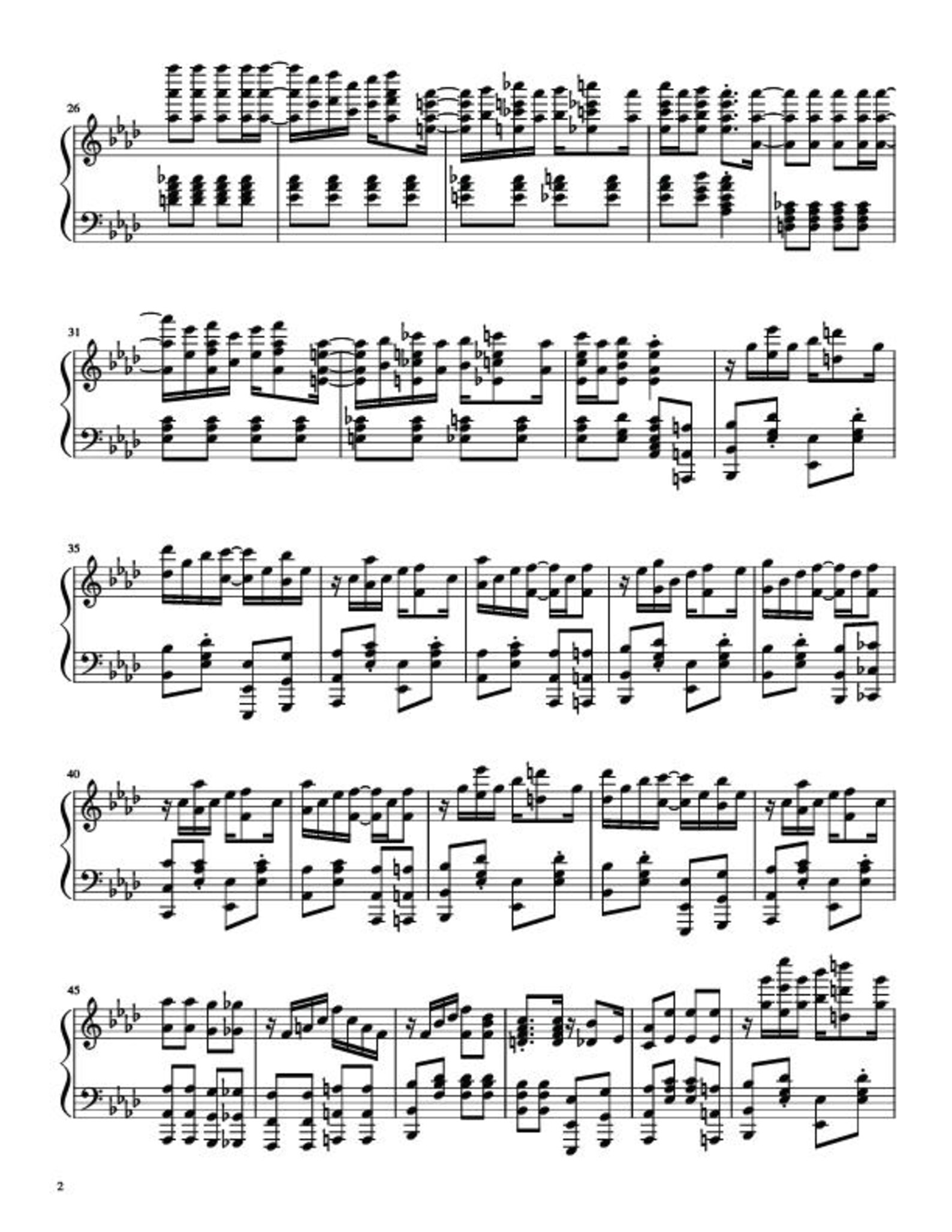 Maple Leaf Rag Sheet Music Full Piano Arrangement by Scott Joplin PDF ...