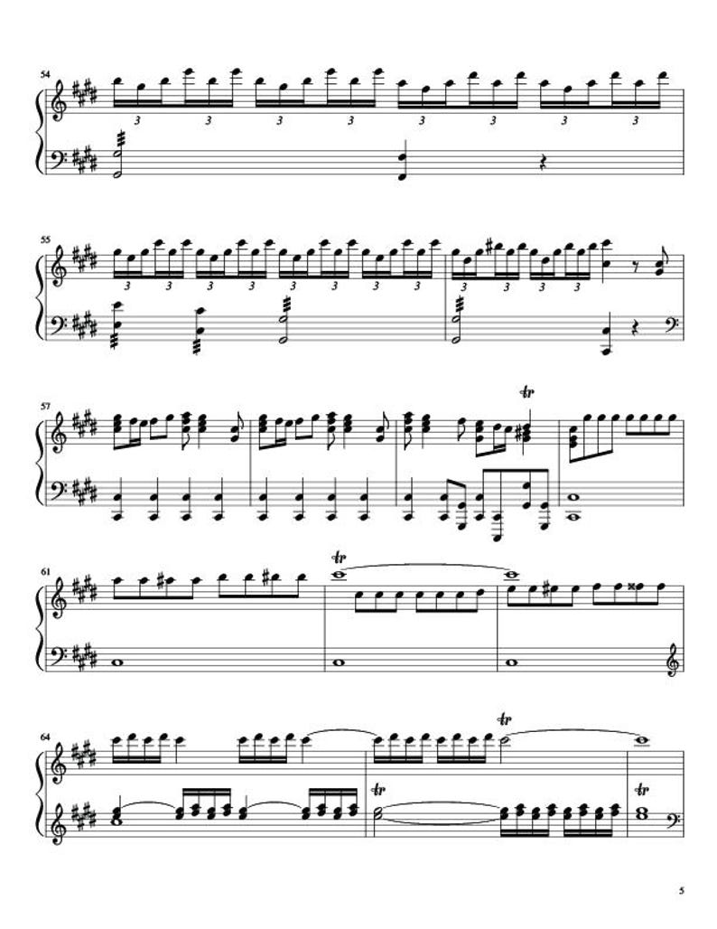 The Four Seasons Spring Sheet Music – Vivaldi Piano Solo PDF ...