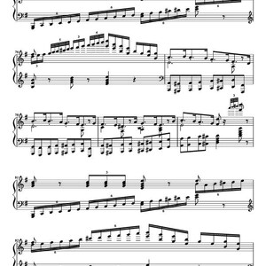 The Nutcracker March Sheet Music Complete Full Piano Arrangement by ...