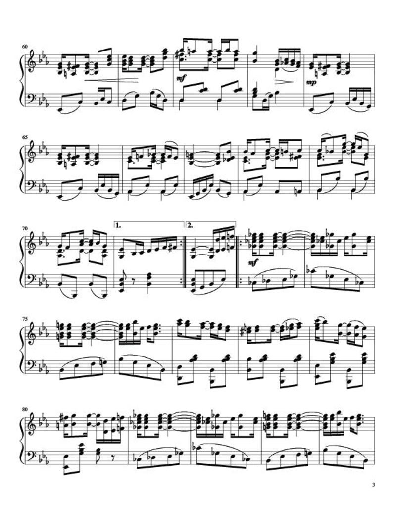 Pineapple Rag Sheet Music Full Piano Arrangement by Scott Joplin PDF ...