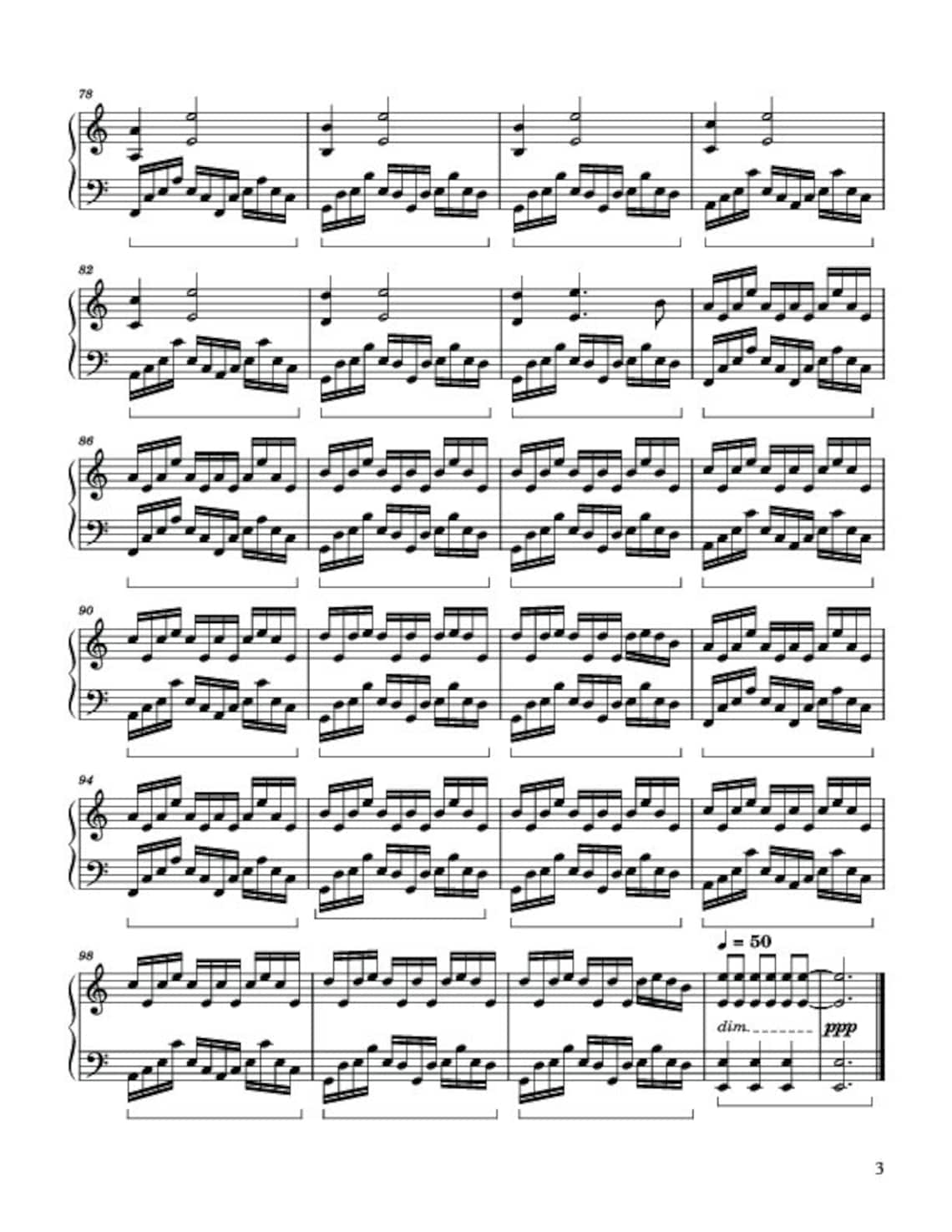 Interstellar Main Theme Piano Sheet Music: Full Arrangement (PDF ...