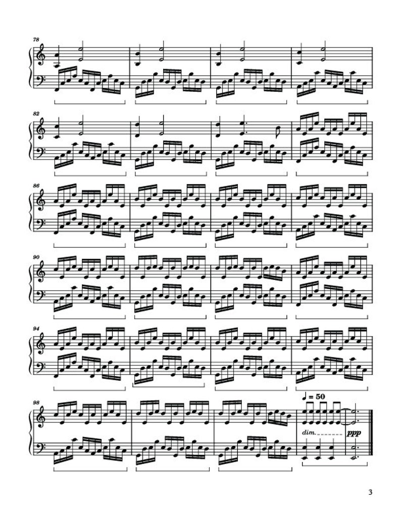 Interstellar Main Theme Piano Sheet Music: Full Arrangement (PDF ...