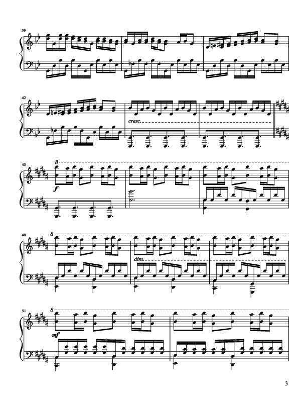 Carol of the Bells Sheet Music for Piano Complete Arrangement - Instant ...