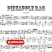 Pineapple Rag Sheet Music Full Piano Arrangement by Scott Joplin PDF ...