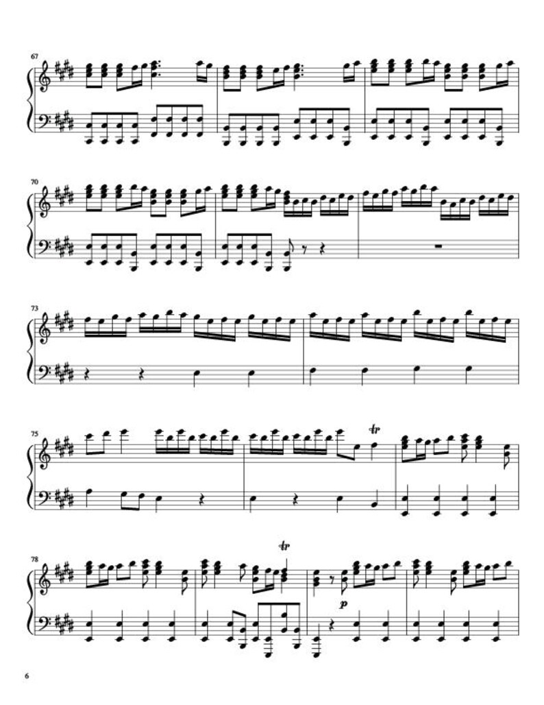 The Four Seasons Spring Sheet Music – Vivaldi Piano Solo PDF ...