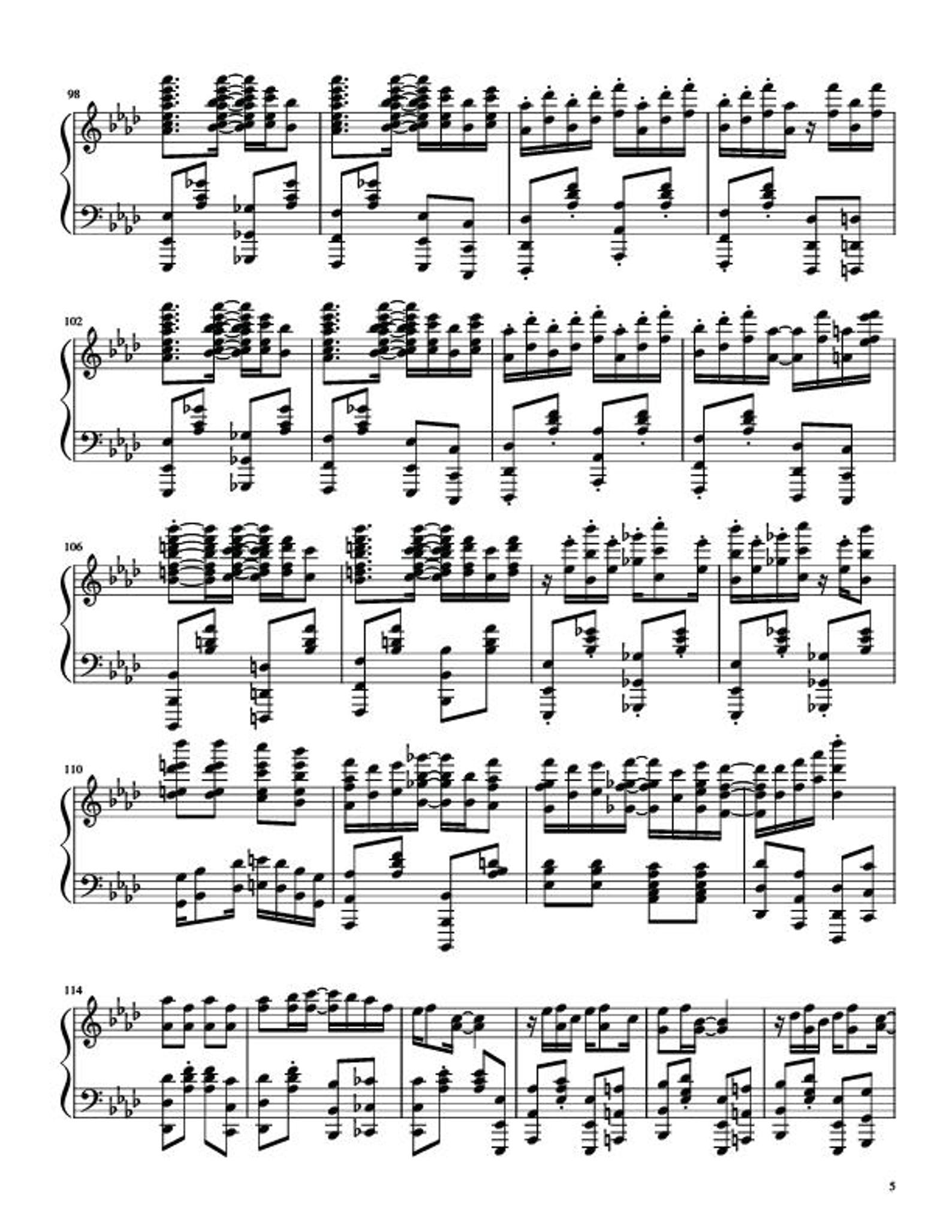 Maple Leaf Rag Sheet Music Full Piano Arrangement by Scott Joplin PDF ...