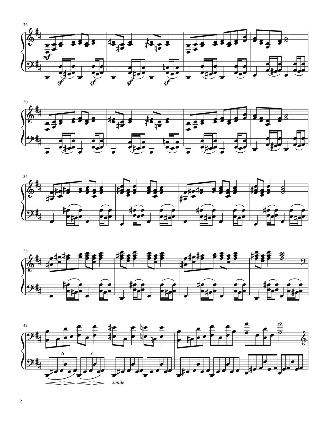 In the Hall of the Mountain King Sheet Music Full Piano Arrangement by ...