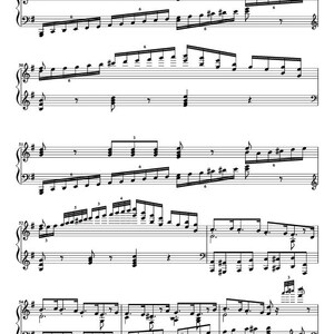 The Nutcracker March Sheet Music Complete Full Piano Arrangement by ...