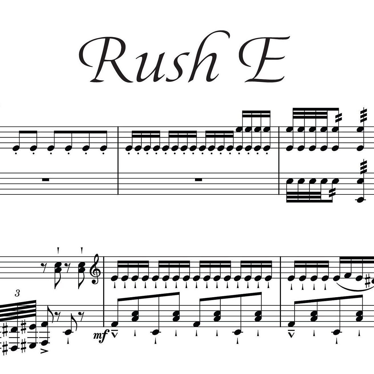 Rush E Sheet Music Note Names At Frank Royalty Blog Rush E Sheet Music Note Names At Frank Royalty Blog