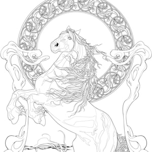 the waterhorse free coloring pages