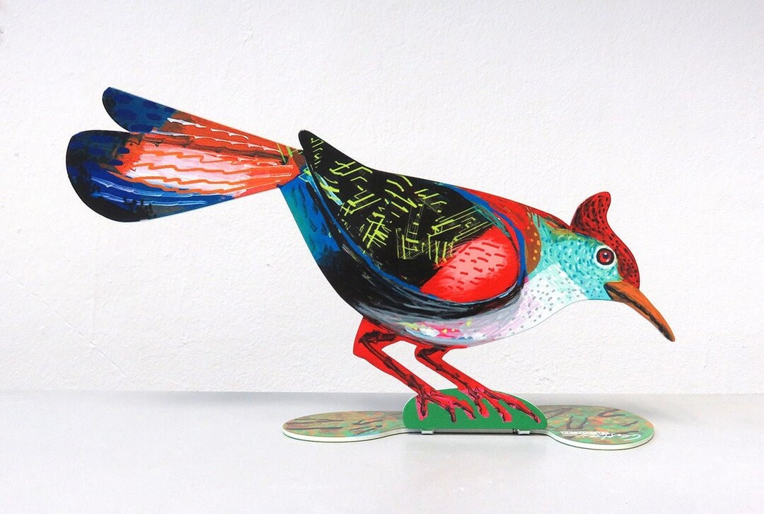 Bird Sculpture, Gifted Bird Sculpture by David Gerstein Modern Art ...